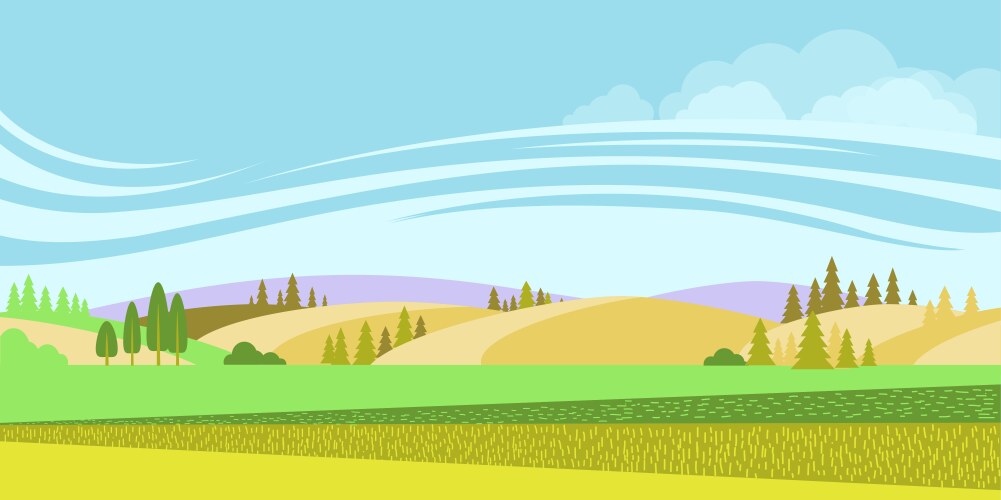 Field Royalty Free Vector Image - VectorStock