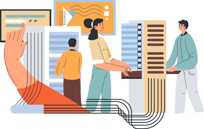 Project Team Vector Images (over 55,000)