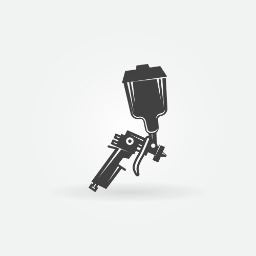 Spray gun icon Royalty Free Vector Image - VectorStock