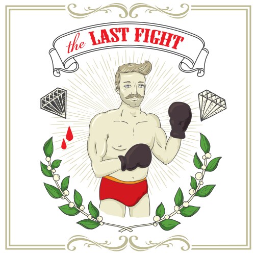 Vintage Circus Poster Royalty Free Vector Image