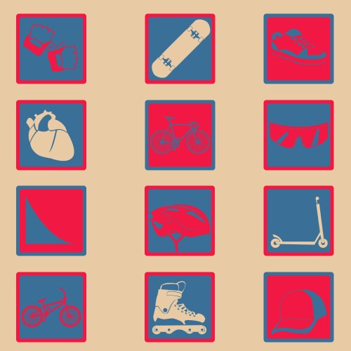 Outer space icon basic style Royalty Free Vector Image