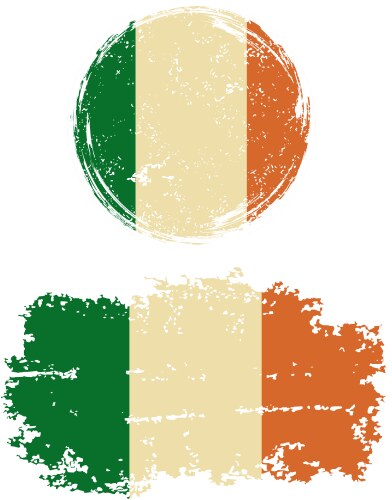 Ireland Flag Round Vector Images (over 780)