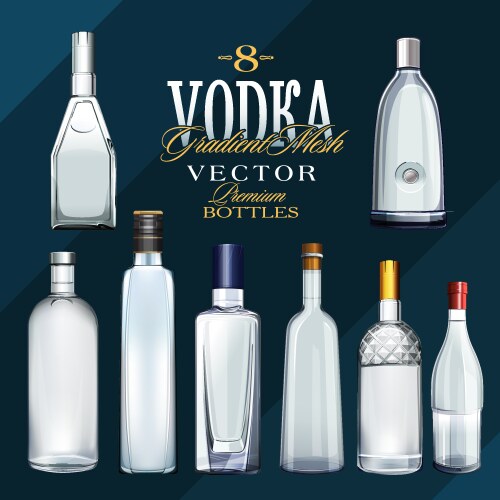 Vodka Bottle Vector Images (over 17,000)