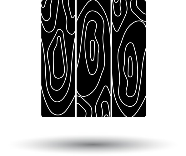 Icon of parquet plank pattern Royalty Free Vector Image