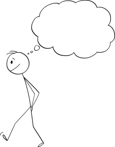 Stick Figure Thinking Vector Images (over 1,900)