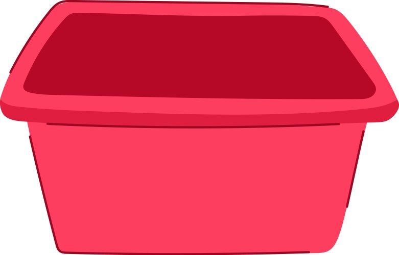 Rain plastic tank cartoon Royalty Free Vector Image