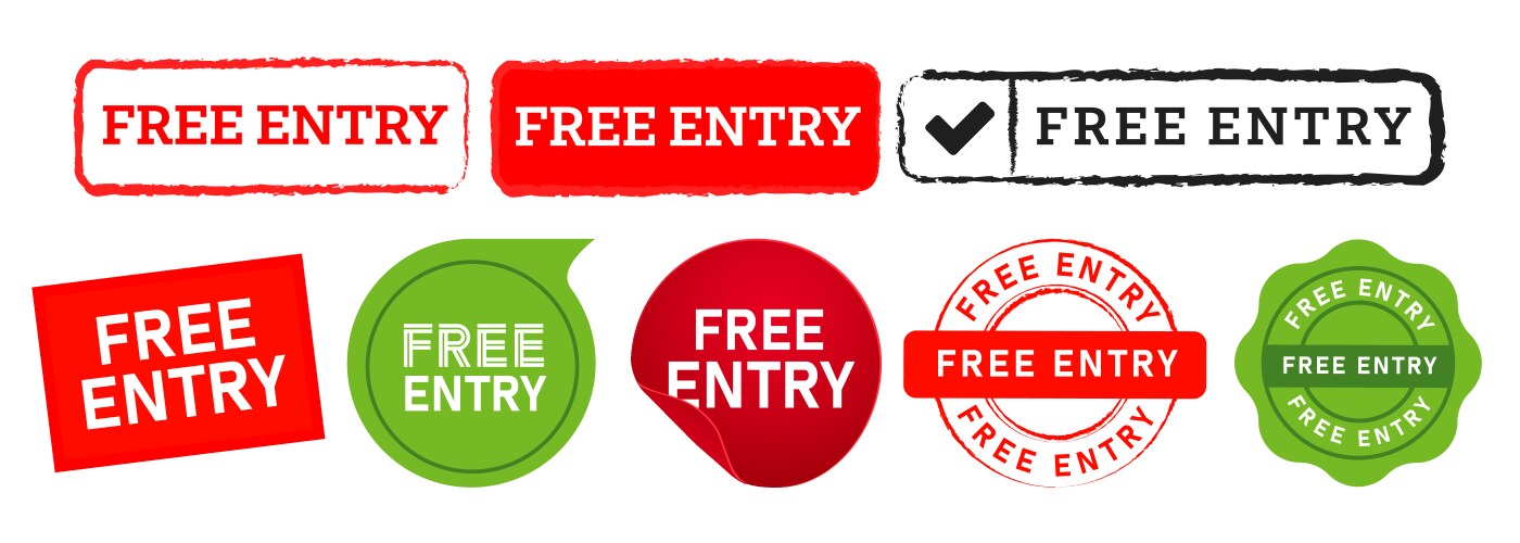 Free Entry Vector Images (over 1,700)
