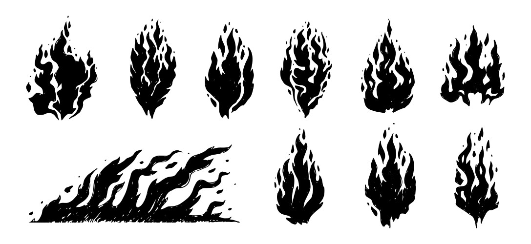Fire Draw Vector Images (over 51,000)