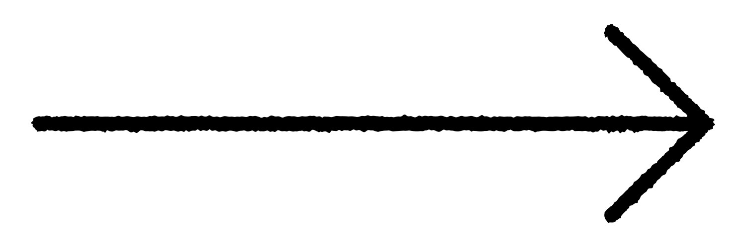 Black textured rightward arrow Royalty Free Vector Image