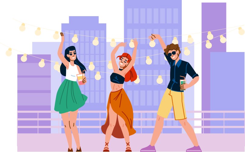 Rooftop Bar Vector Images (88)