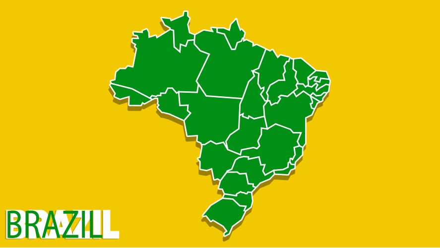 Brazil Map Vector Images (over 17,000)