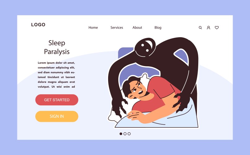 Sleep Paralysis Vector Images (43)