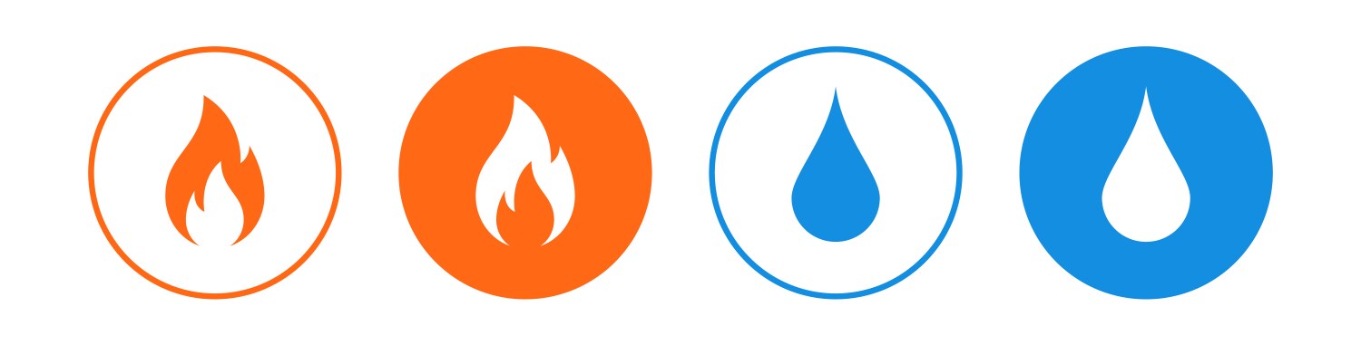 Signs Symbols Water Fire Earth Wind Vector Images (over 830)
