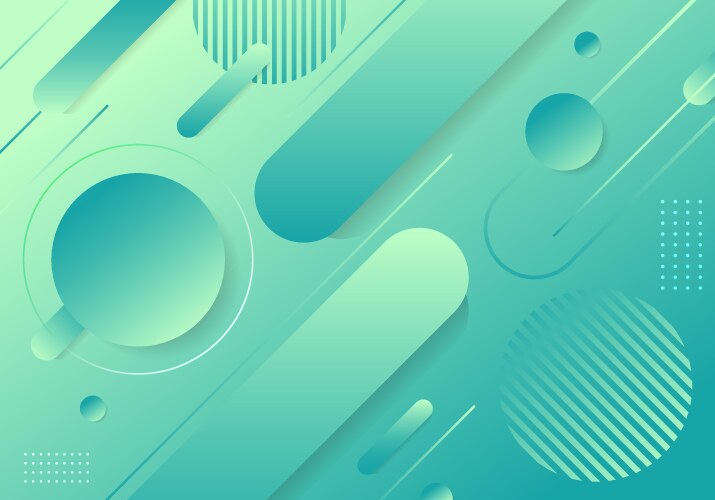 Colorful abstract geometric gradient background Vector Image