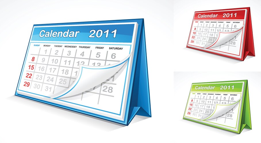 Calendar Royalty Free Vector Image - VectorStock
