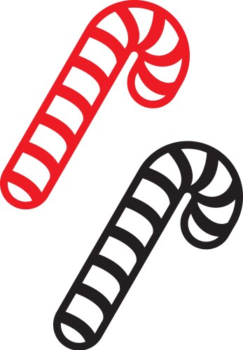 Candy Cane Vector Images within Design Elements (over 1,600)