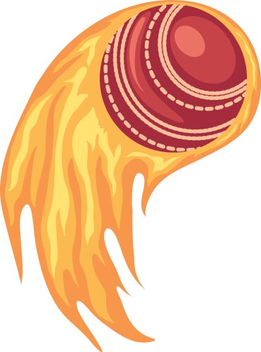 Fire Cricket Ball Vector Images (over 150)