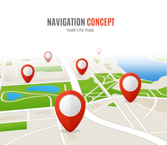 Map Royalty Free Vector Image - VectorStock