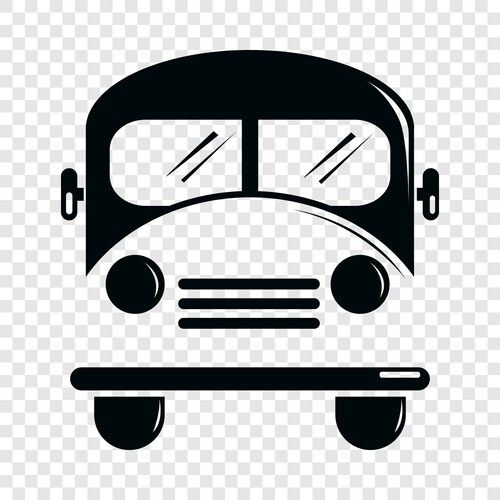 School Bus Black and White Vector Images (over 16,000)