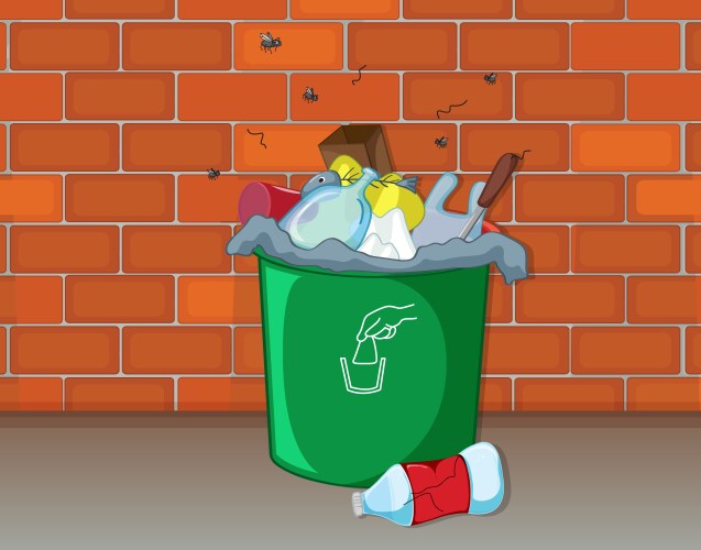 Dustbin Cartoon Vector Images (over 3,300)