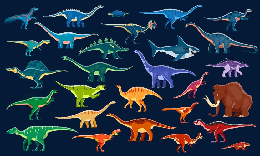 Color Dinosaurs Vector Images (over 21,000)