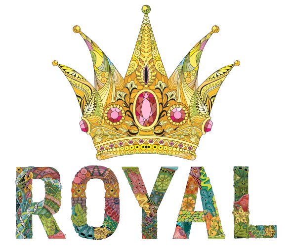 Royal family Royalty Free Vector Image - VectorStock