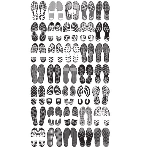 Boot Print Vector Images (over 11,000)