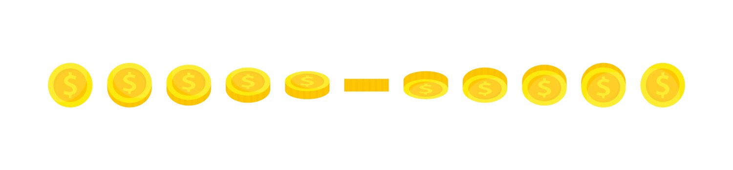 Coin Flip Vector Images (over 700)
