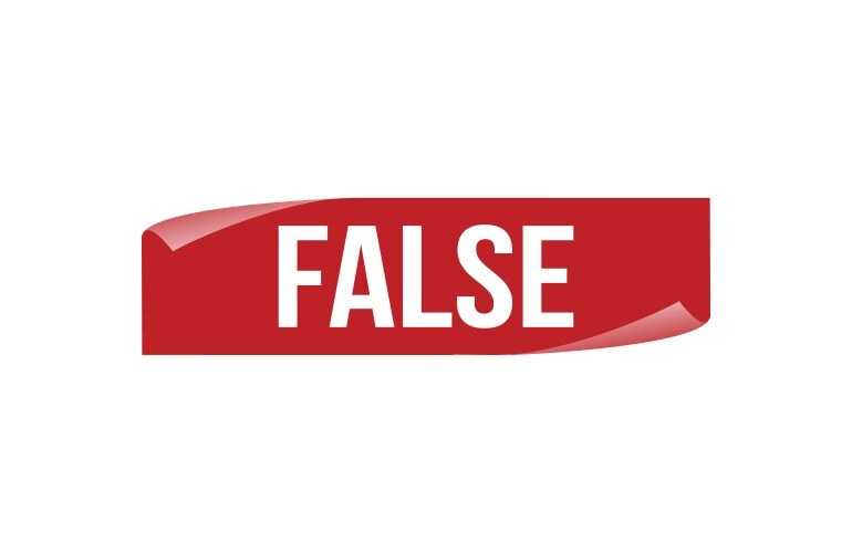 Red banner insight on white background Royalty Free Vector