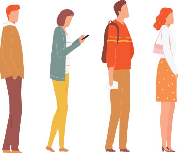 People Side View Vector Images (over 10,000)