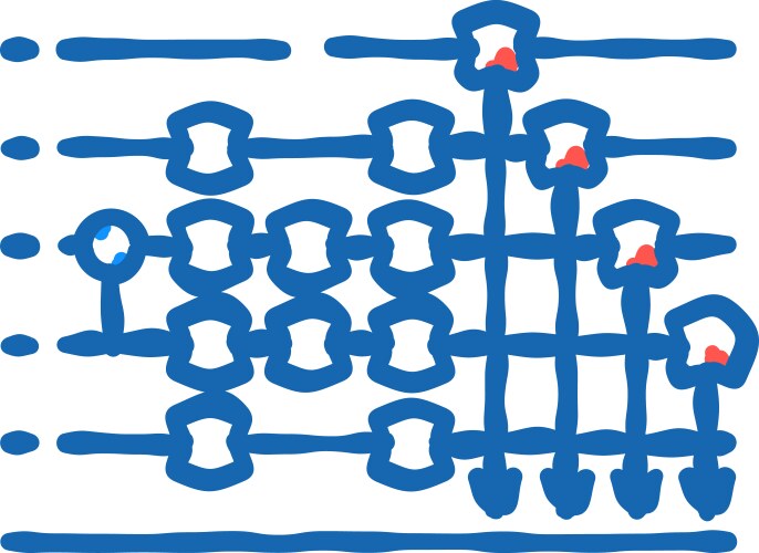 Materials quantum technology icon doodle Vector Image