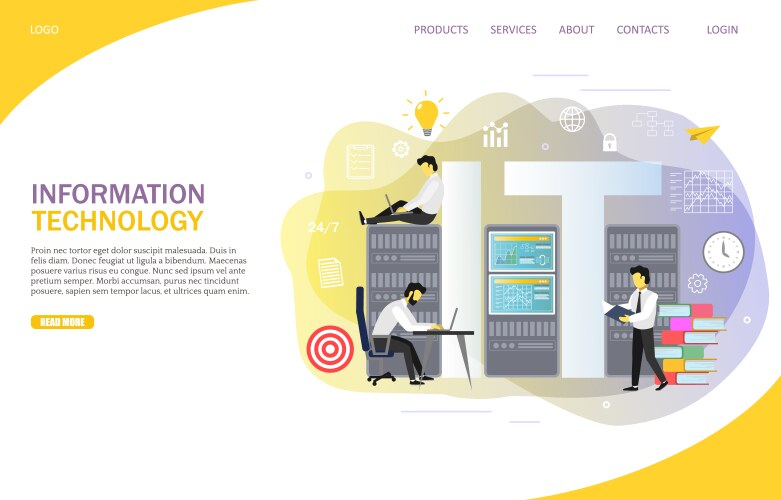 Information Technology Logo Vector Images (over 100,000)