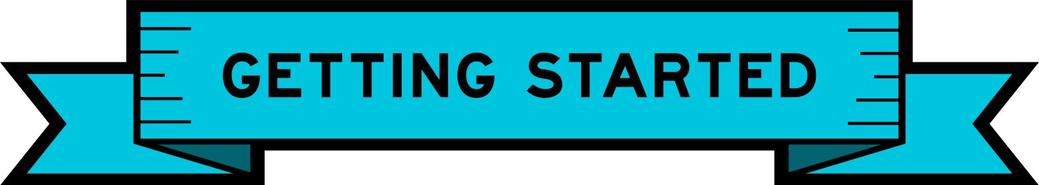 Red color peel sticker label with word start Vector Image