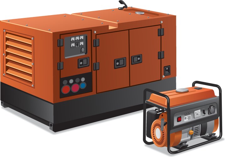 Power generator Royalty Free Vector Image - VectorStock