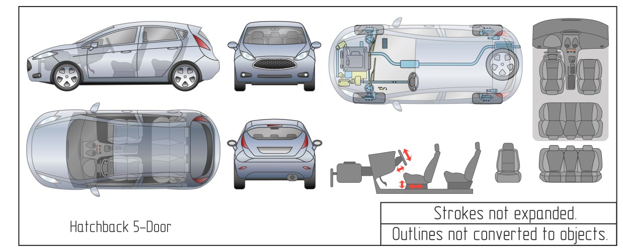 Car Blueprints Vector Images (over 6,100)
