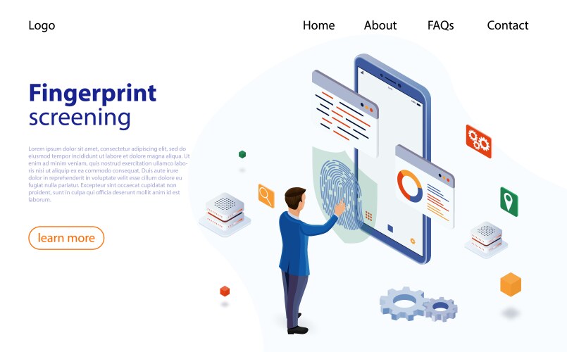 Fingerprint Sensor Vector Images (over 2,500)