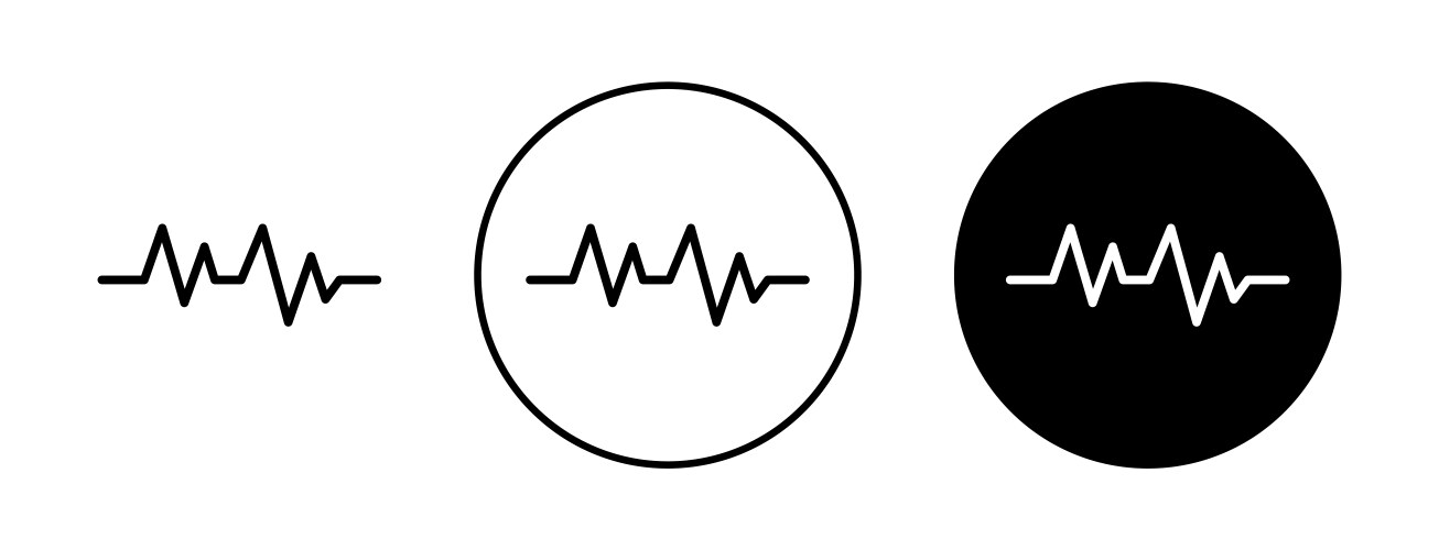 Pulse icon Royalty Free Vector Image - VectorStock