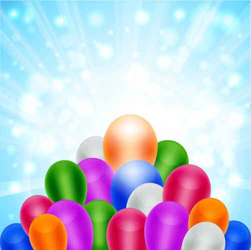 Balloons Royalty Free Vector Image - VectorStock