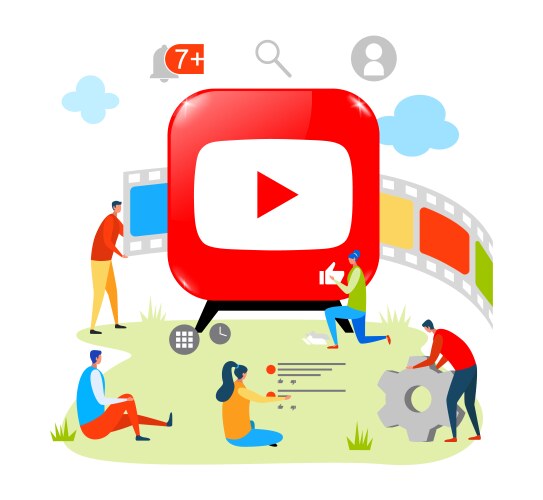 Youtube Vector Images (over 12,000)