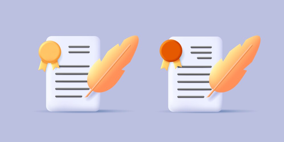 Feather Signature Vector Images (over 2,900)