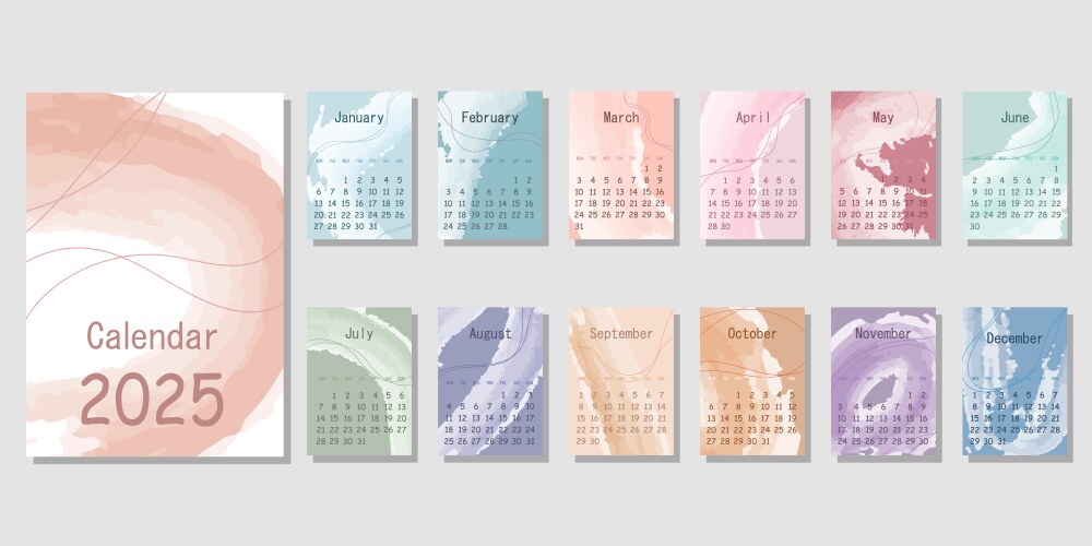 March 2025 Vector Images (over 2,700)
