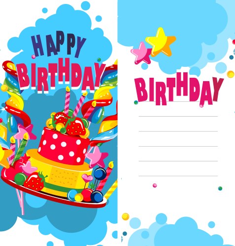 Birthday Card Vector Images (over 380,000)