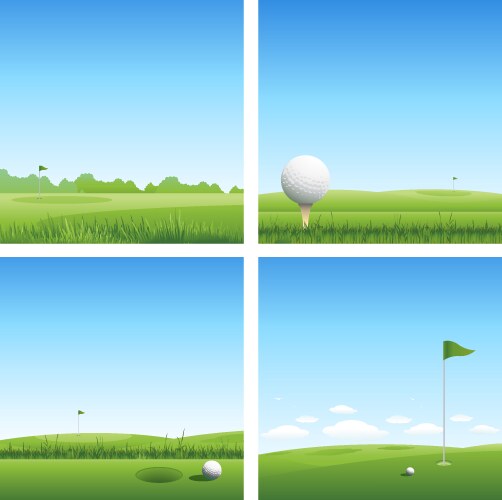Golf Course Vector Images (over 16,000)