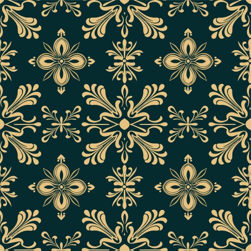 Seamless texture with flowers Royalty Free Vector Image