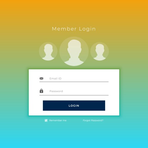 Login Screen Vector Images (over 14,000)