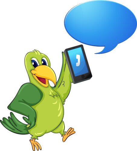 Bird cartoon Royalty Free Vector Image - VectorStock