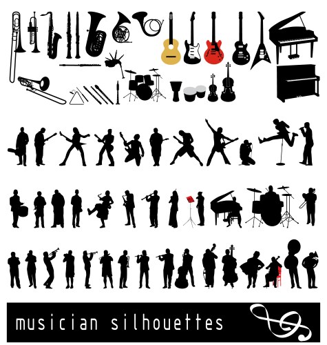Musician Vector Images & Graphics for Commercial Use | VectorStock