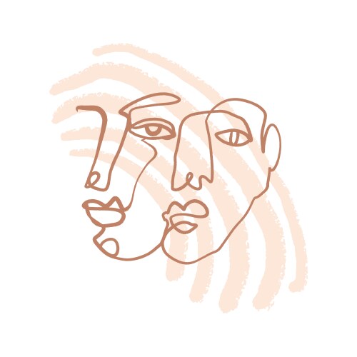 Continuous Line Abstract Face Vector Images (over 8,800) Continuous Line Abstract Face Vector Images (over 8,800)