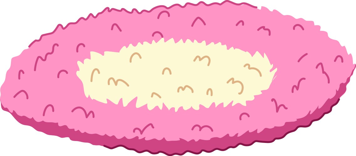 Clean shower curtain cartoon Royalty Free Vector Image