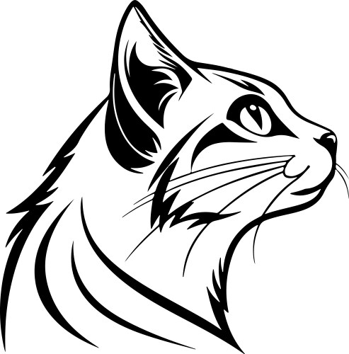 Cat Head Vector Images (over 71,000)